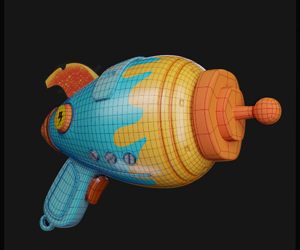 ArtStation - Cartoon Gun | Game Assets