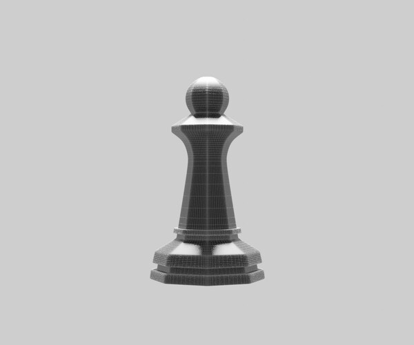 ArtStation - Pawn Chess Coin | Resources