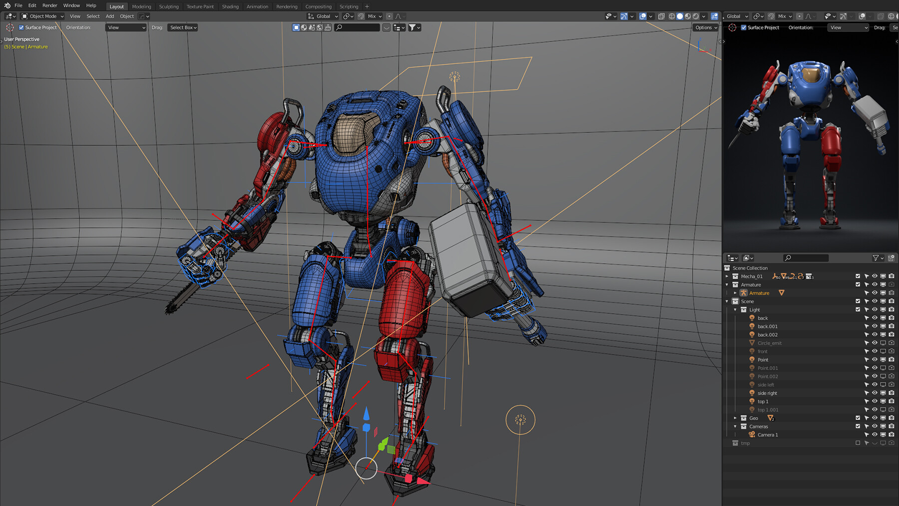 ArtStation - Mecha 001 | Resources