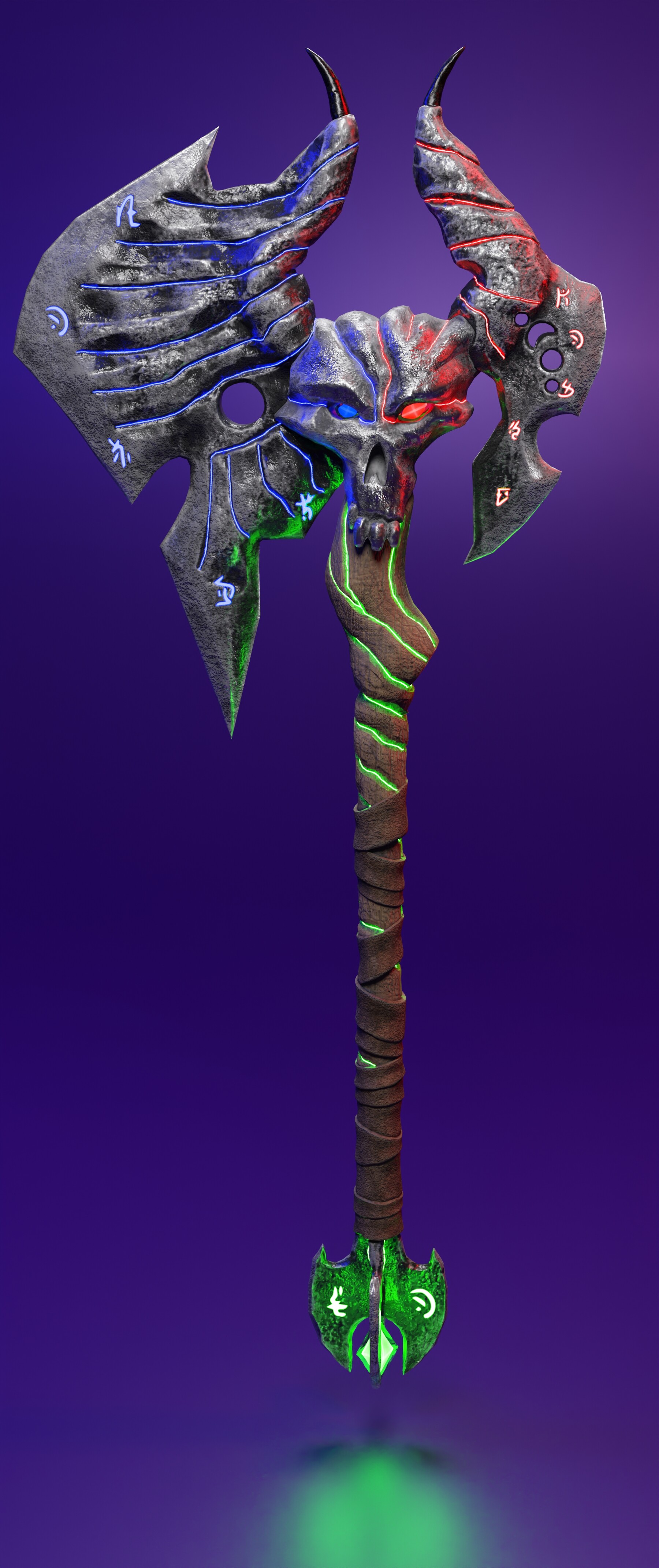 ArtStation - Magic axe | Game Assets