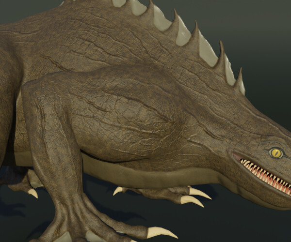 ArtStation - Beast Lizard | Game Assets