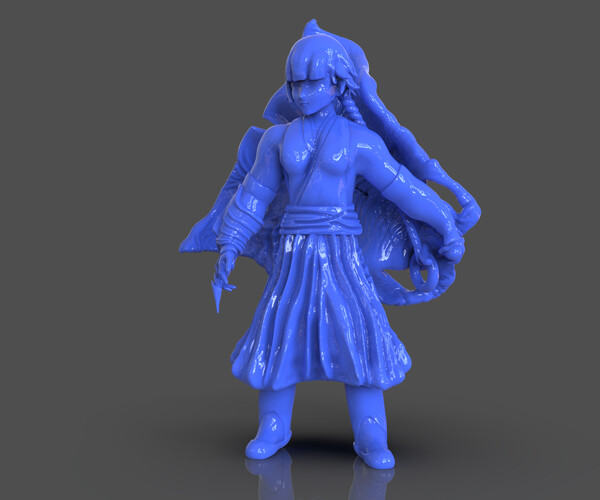 ArtStation - Soifon Anime Mini Figure | Resources