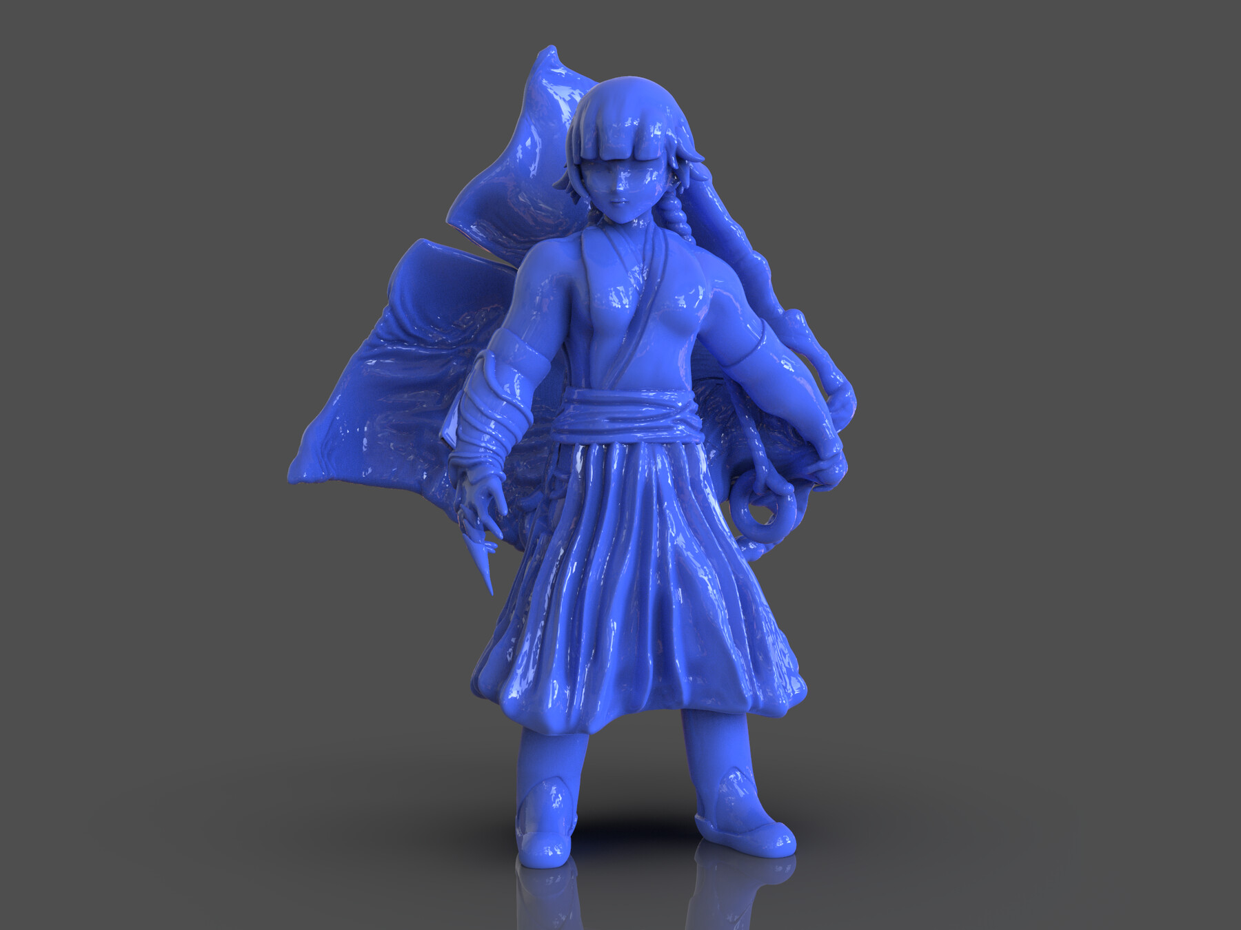 ArtStation - Soifon Anime Mini Figure | Resources