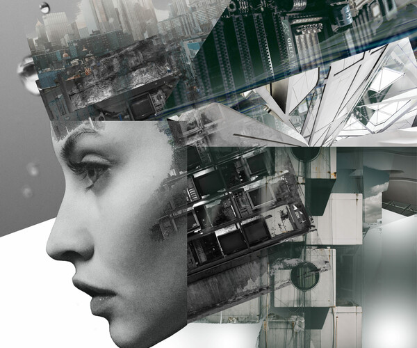 ArtStation - Face and cubes | Artworks