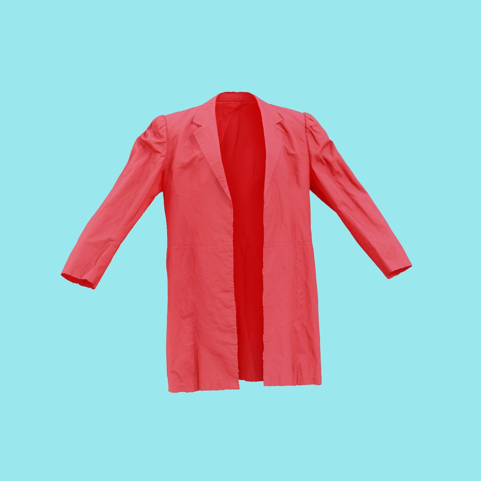 ArtStation - Statue Jacket | Game Assets