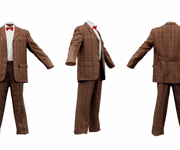 ArtStation - Suit A Full Open | Game Assets