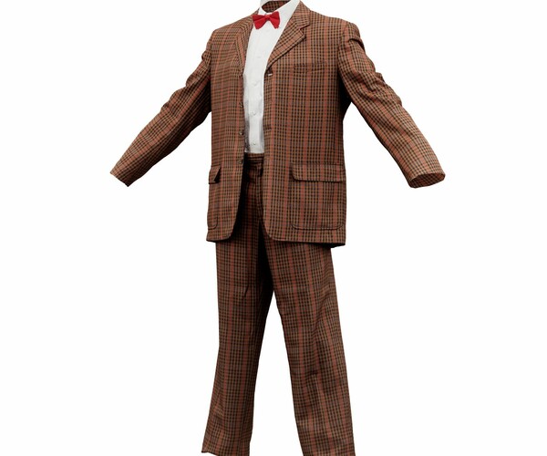 ArtStation - Suit A Full Open | Game Assets