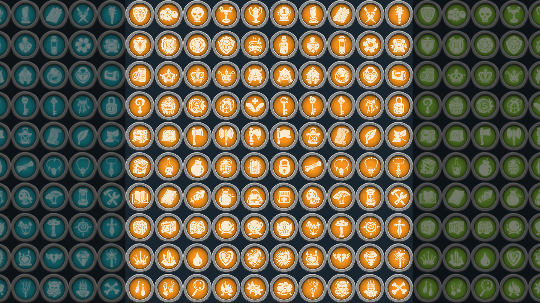 ArtStation - EASY MATCH 2D ICONS | Game Assets