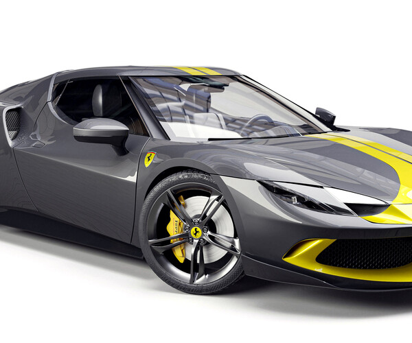 ArtStation - Ferrari 296 GTB 2022 | Resources