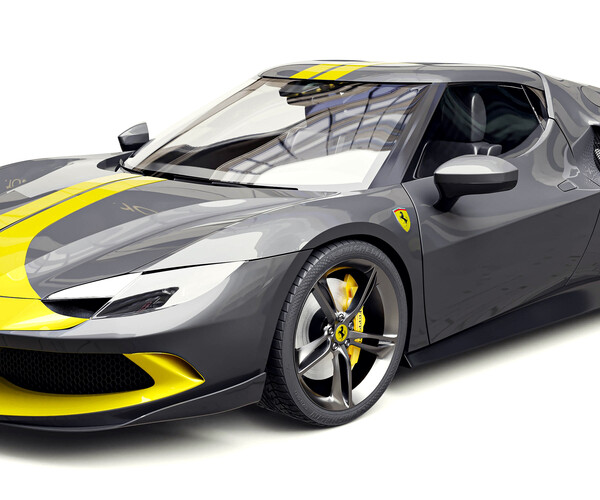 ArtStation - Ferrari 296 GTB 2022 | Resources