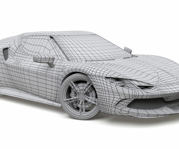 ArtStation - Ferrari 296 GTB 2022 | Resources