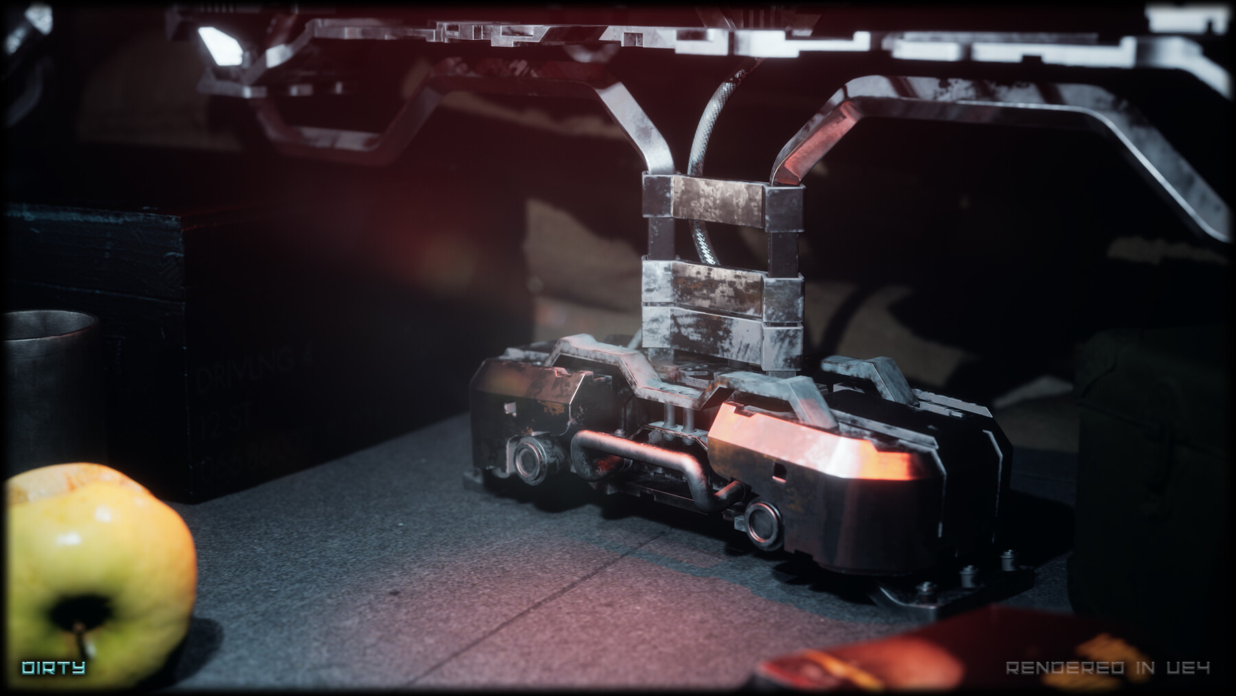 ArtStation - Sci-Fi Computer Station | Game Assets