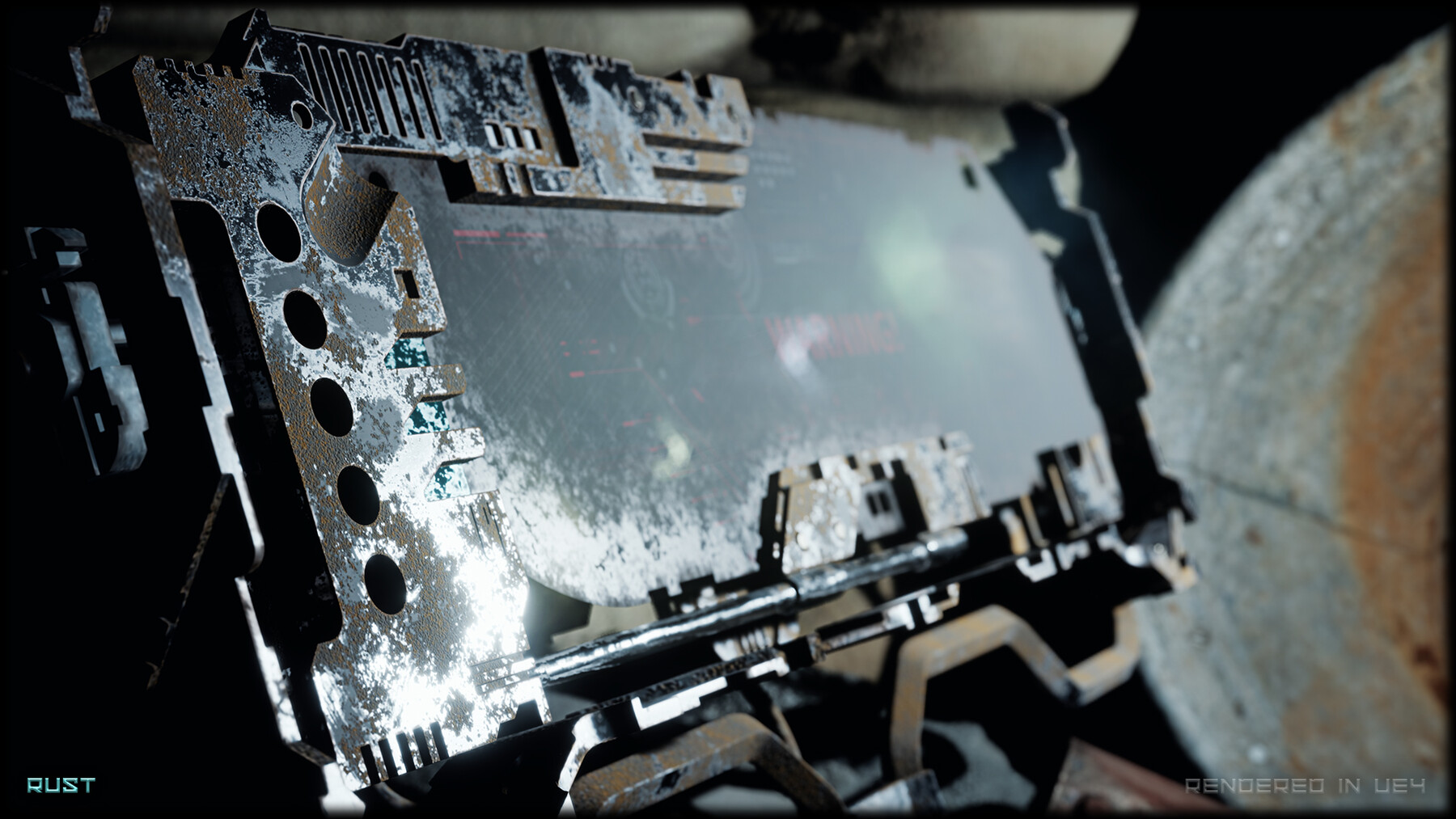 ArtStation - Sci-Fi Computer Station | Game Assets