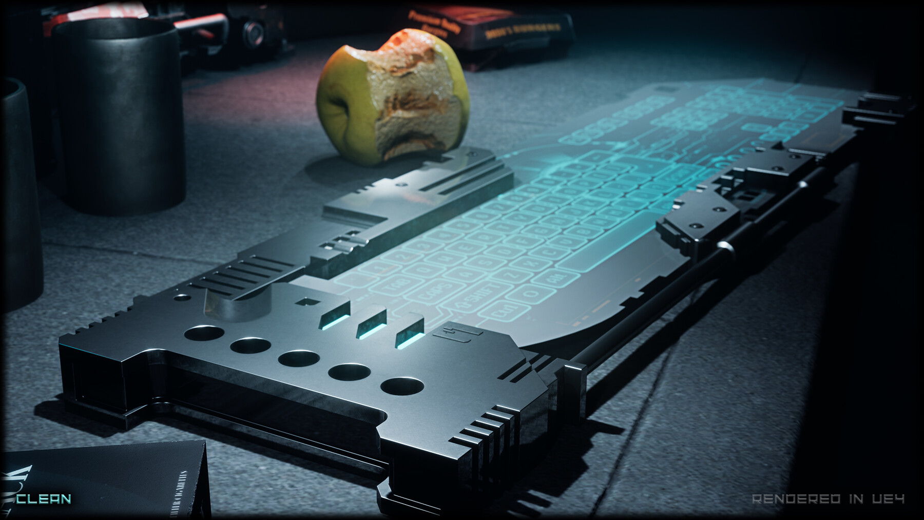 ArtStation - Sci-Fi Computer Station | Game Assets