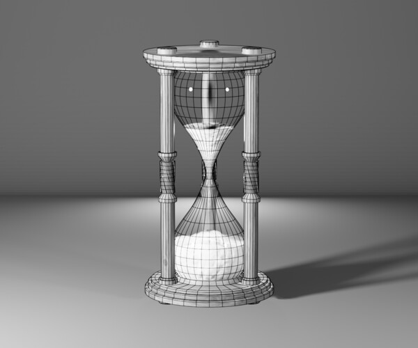 ArtStation - Rustic Hourglass | Game Assets