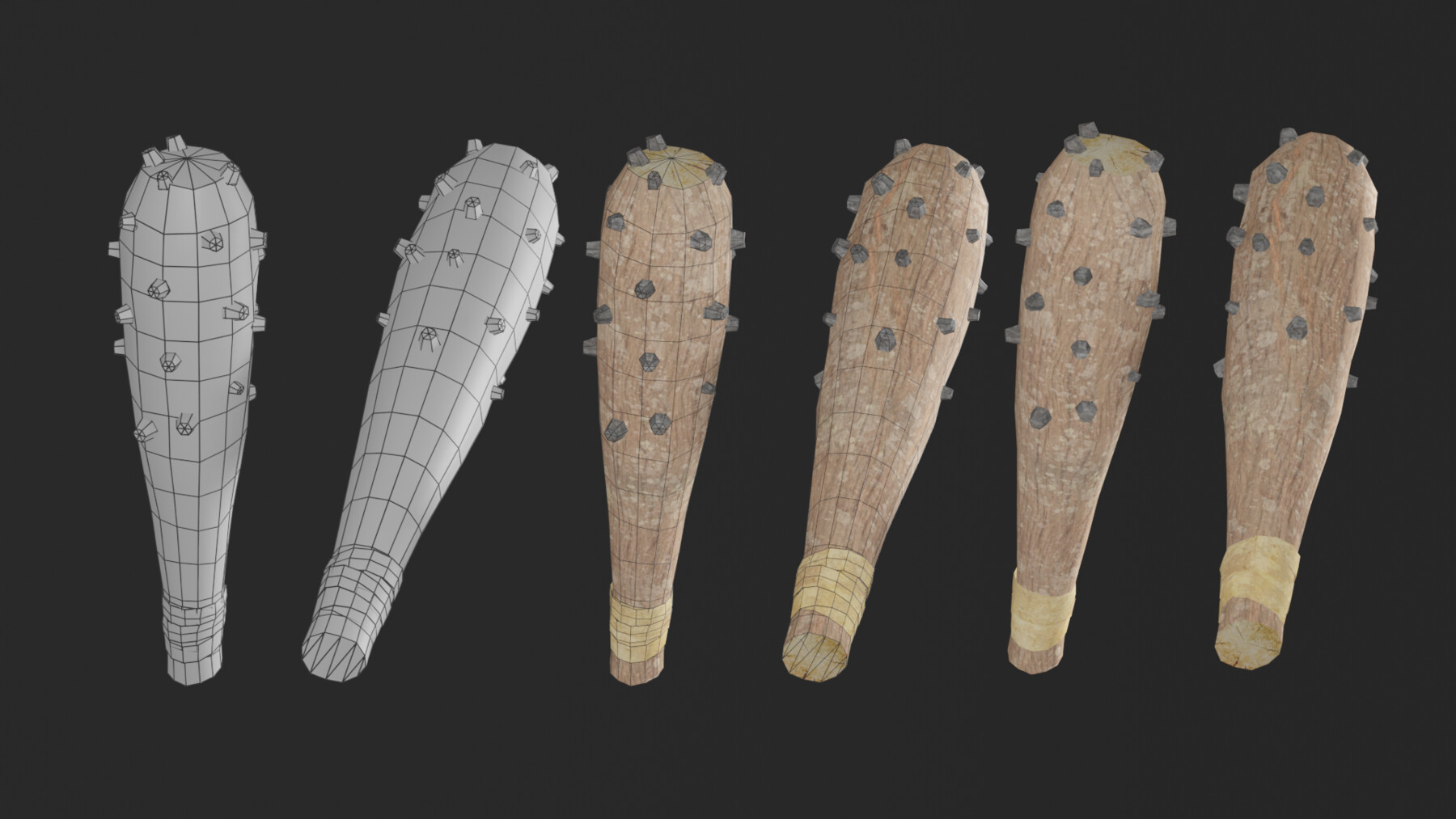 ArtStation - Stone Weapons pack | Game Assets