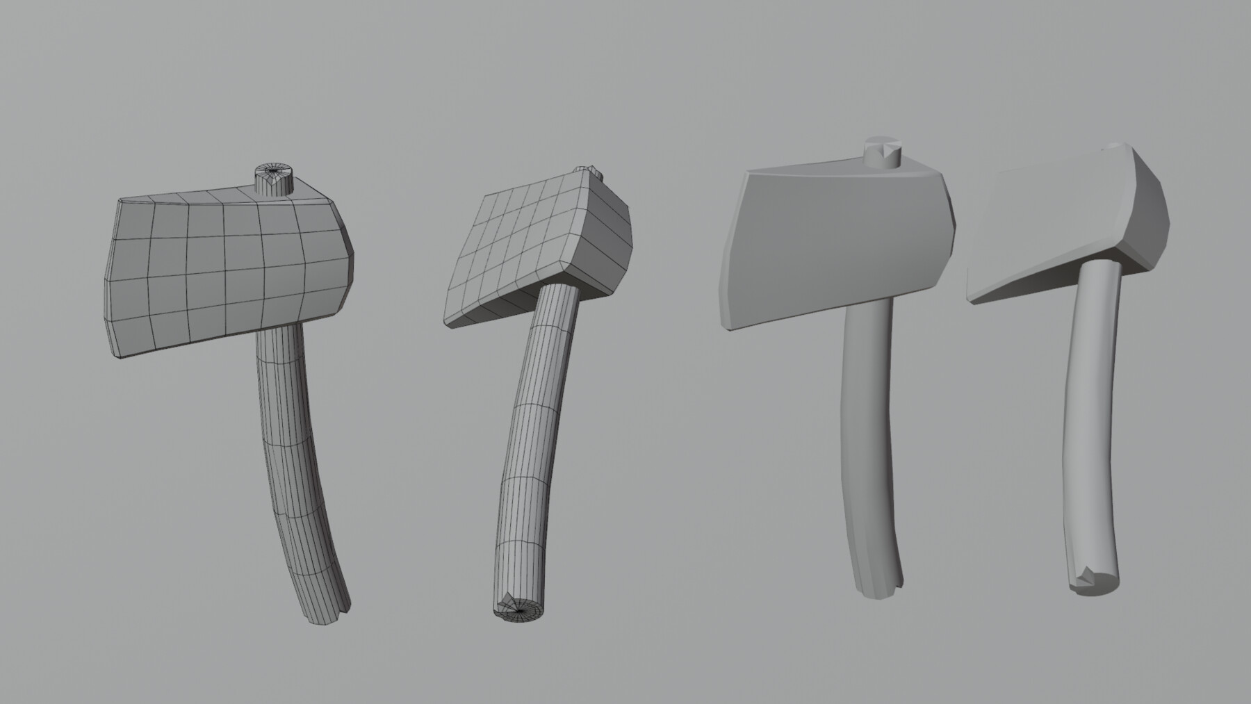 ArtStation - Stone Weapons pack | Game Assets