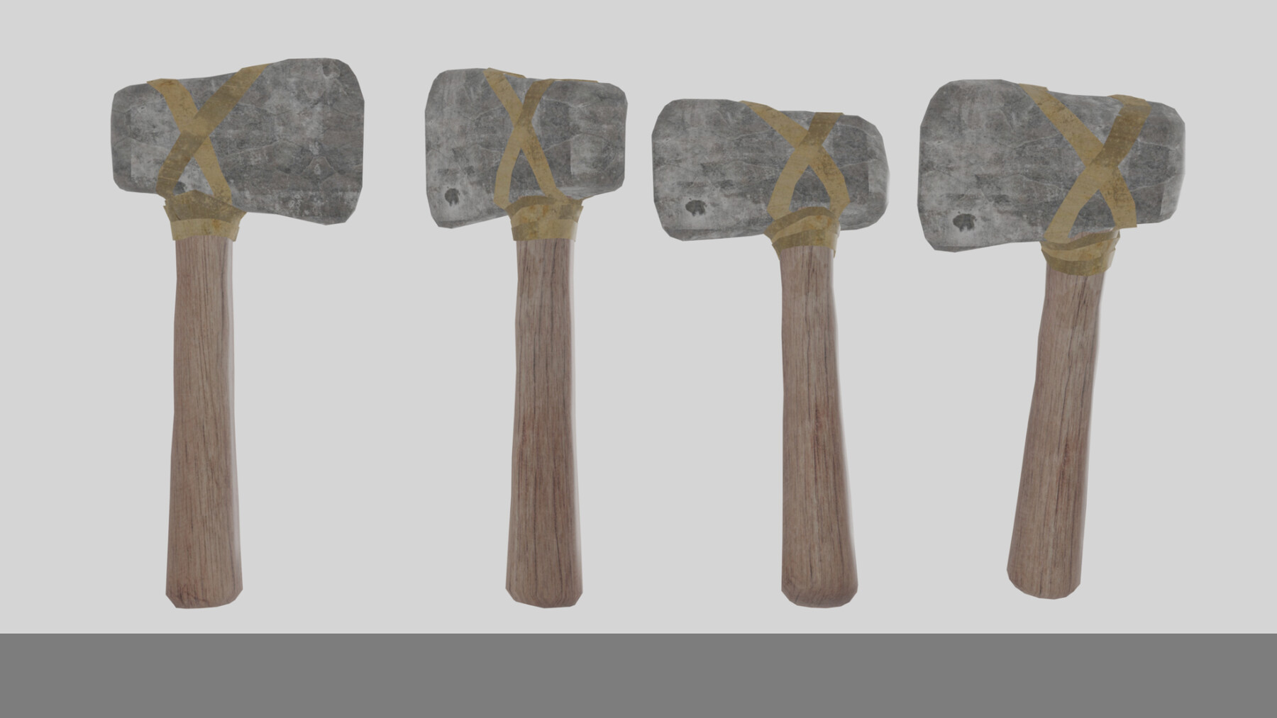 ArtStation - Stone Weapons pack | Game Assets