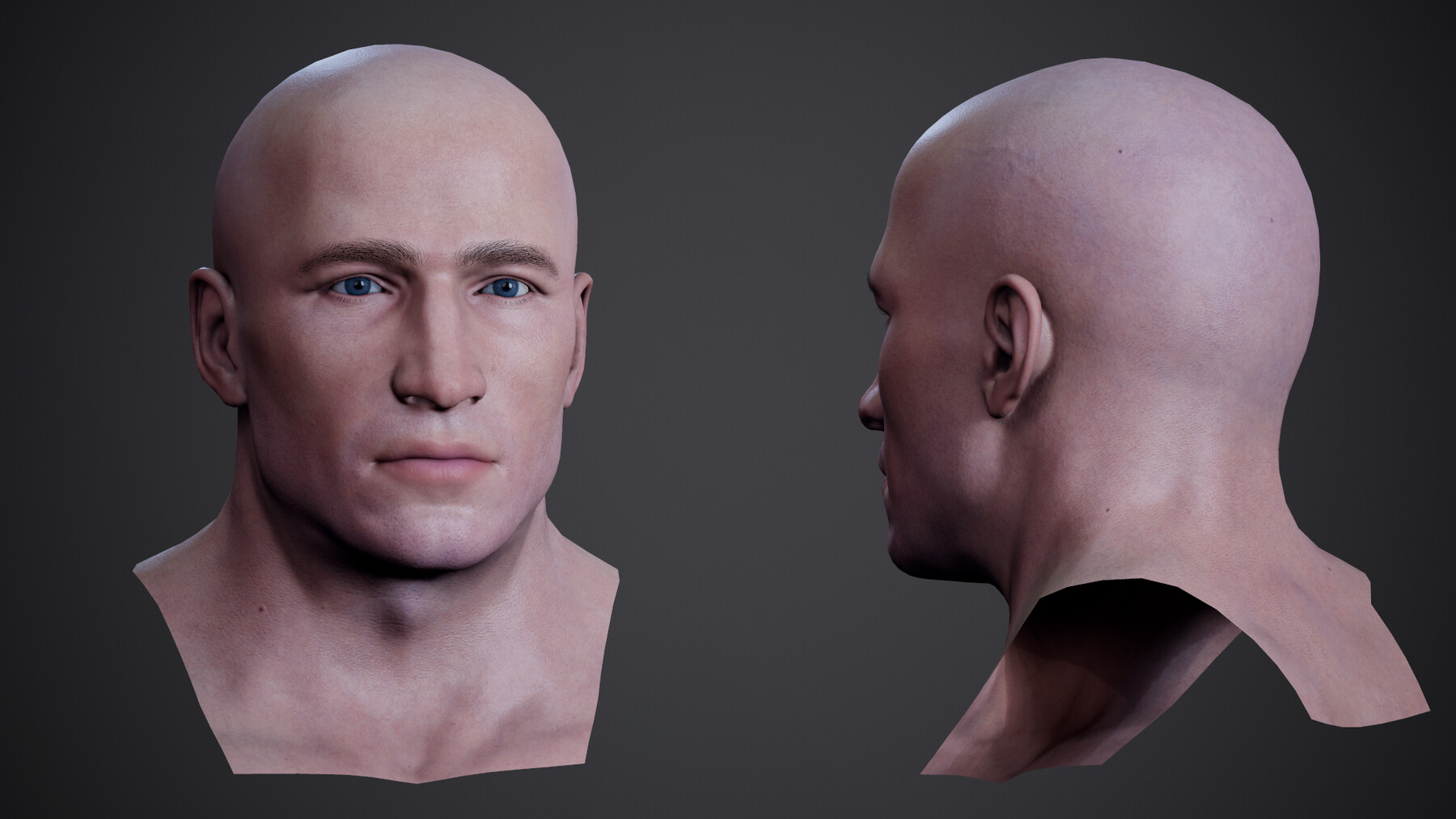 ArtStation - Soldier head - 02 | Game Assets