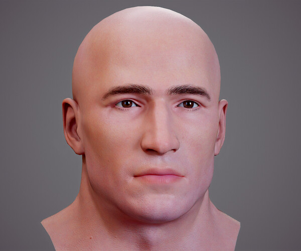 ArtStation - Soldier head - 02 | Game Assets