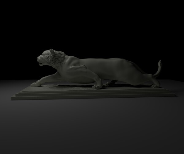 ArtStation - 3d lion | Resources