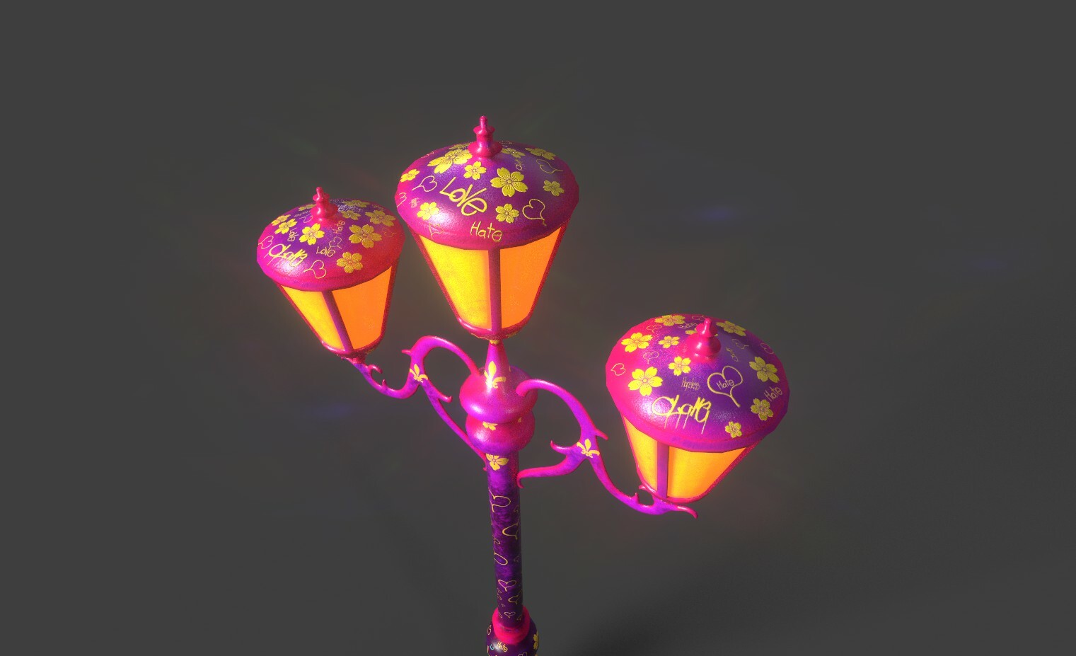 ArtStation - Street Lamp 30 | Game Assets