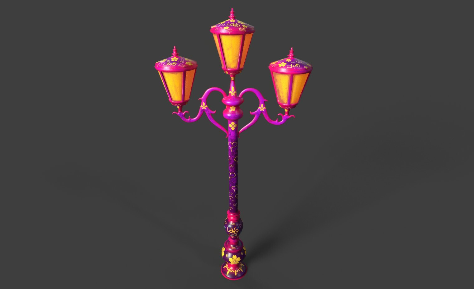 ArtStation - Street Lamp 30 | Game Assets