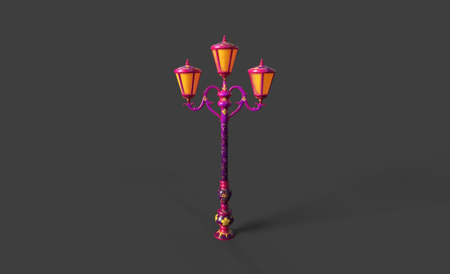 ArtStation - Street Lamp 30 | Game Assets