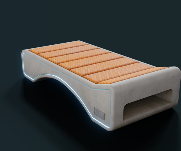 ArtStation - Sci Fi Bed | Game Assets