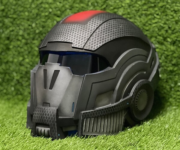 ArtStation - printable sci fi N7 mass effect helmet | Resources