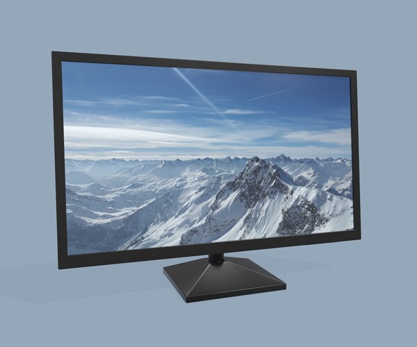 ArtStation - Computer Monitor | Game Assets