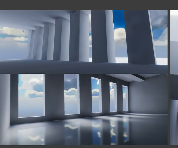 ArtStation - Cartoon & Stylized HDRI sky Pack 01 | Resources