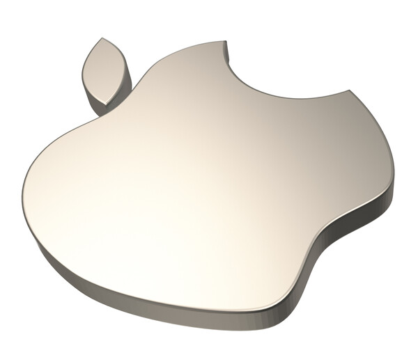 ArtStation - Apple 3D Logo | Resources