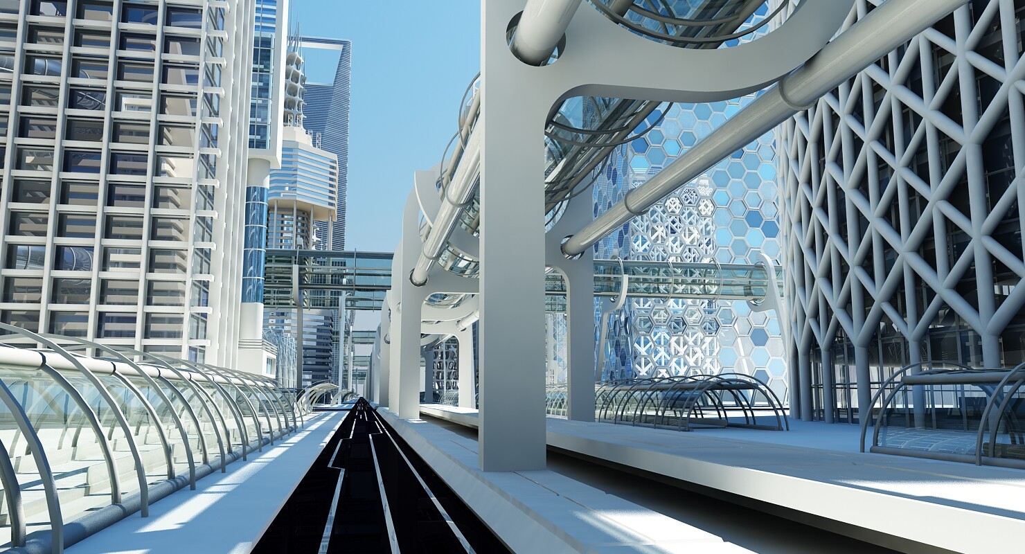 ArtStation - Future City HD 3 | Resources