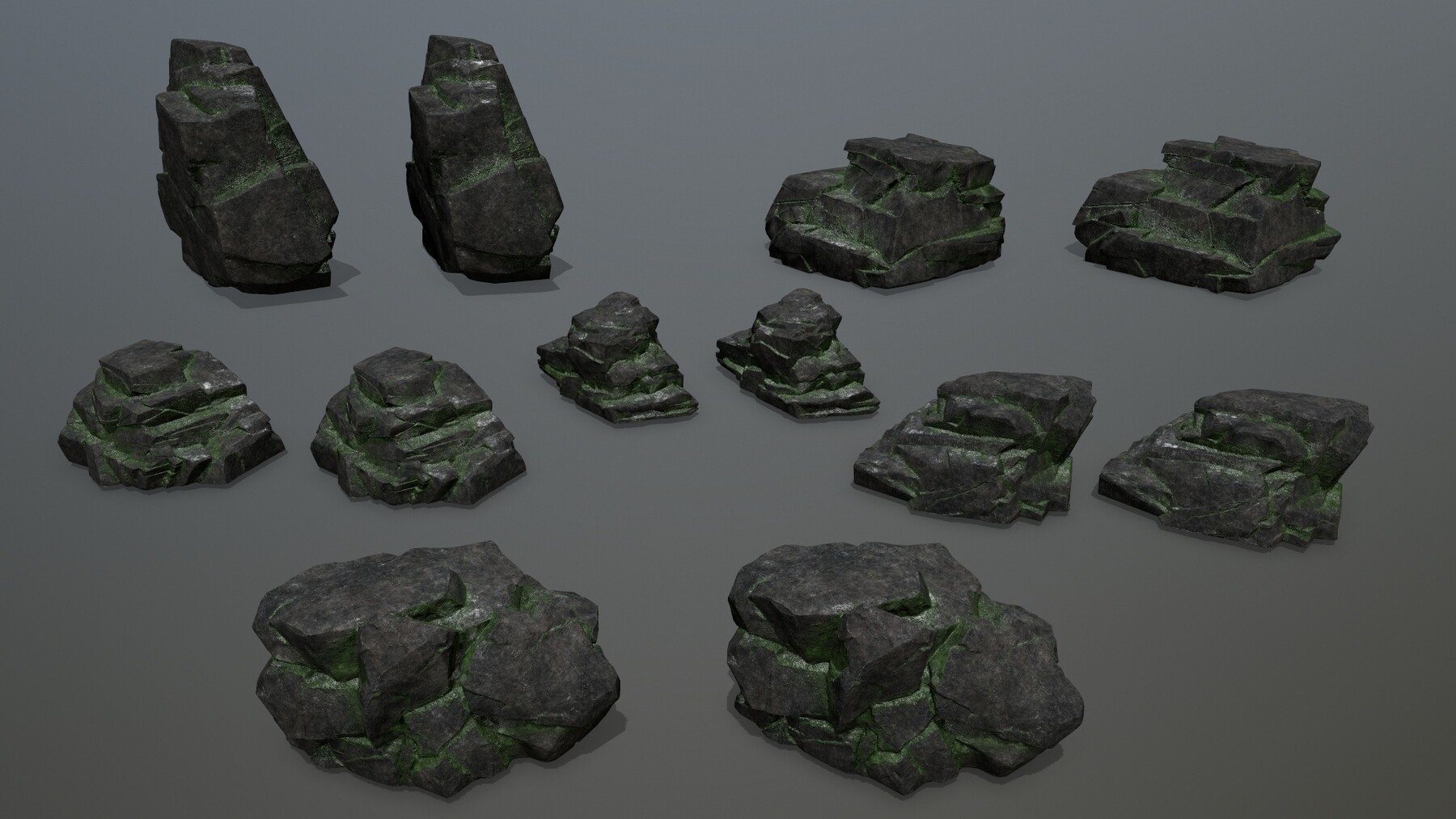 ArtStation - Rock Set | Game Assets