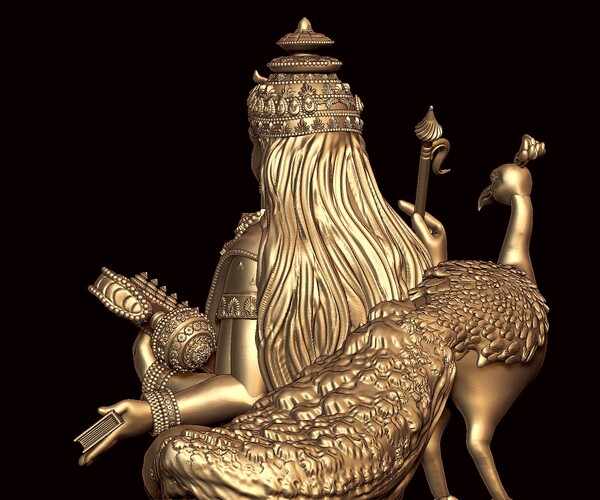 ArtStation - Saraswati Mata 3D Model 02 | Resources