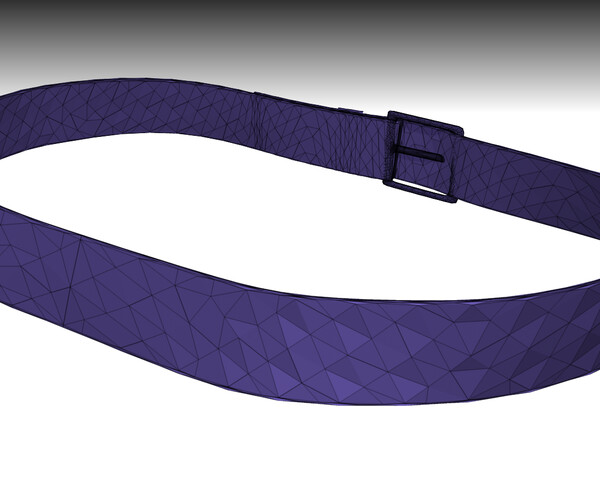 ArtStation - CLASSIC LEATHER BELT low-poly PBR | Game Assets