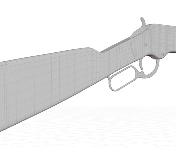 ArtStation - Henry Rifle Model 1860 | Resources