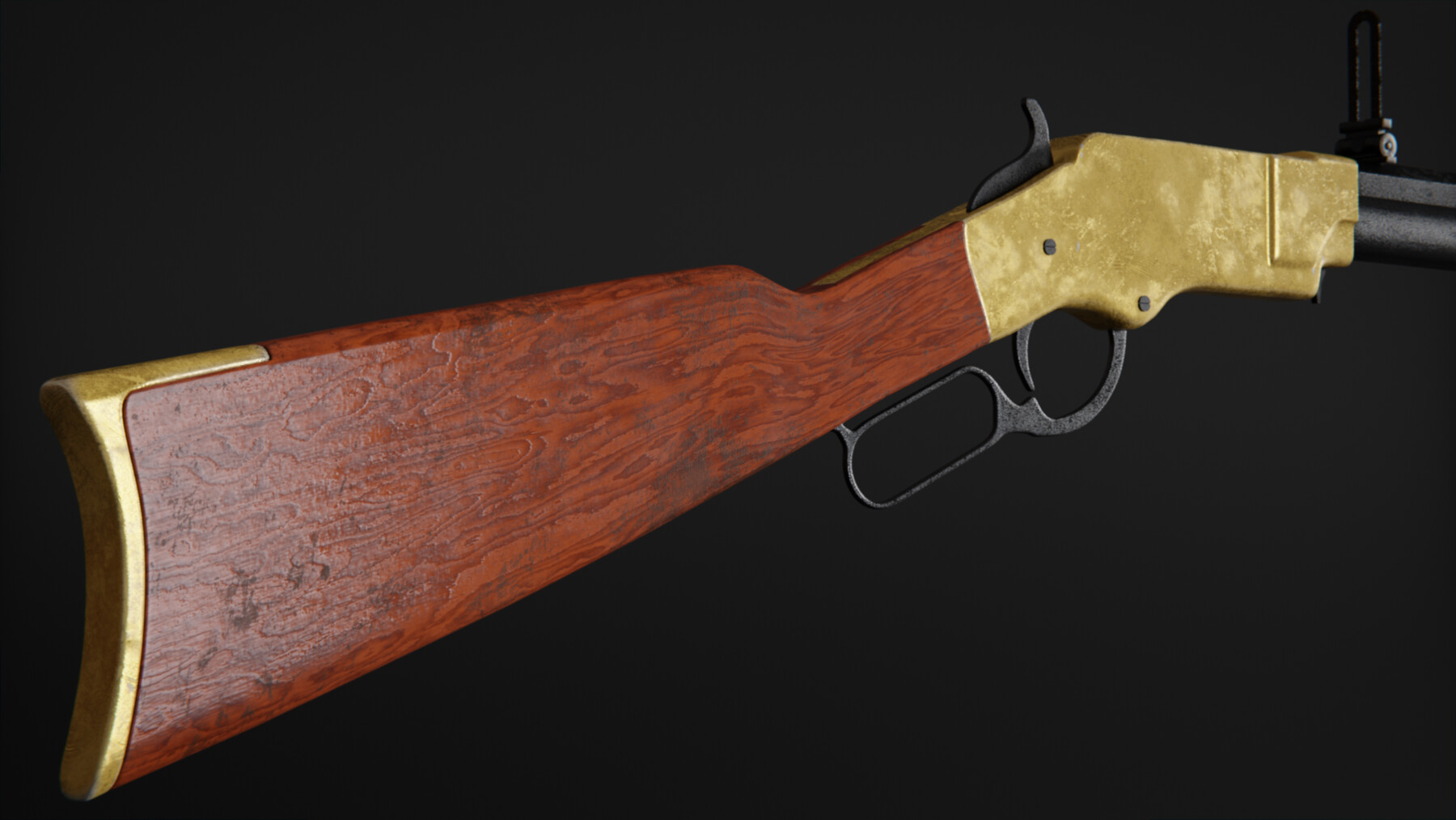ArtStation - Henry Rifle Model 1860 | Resources