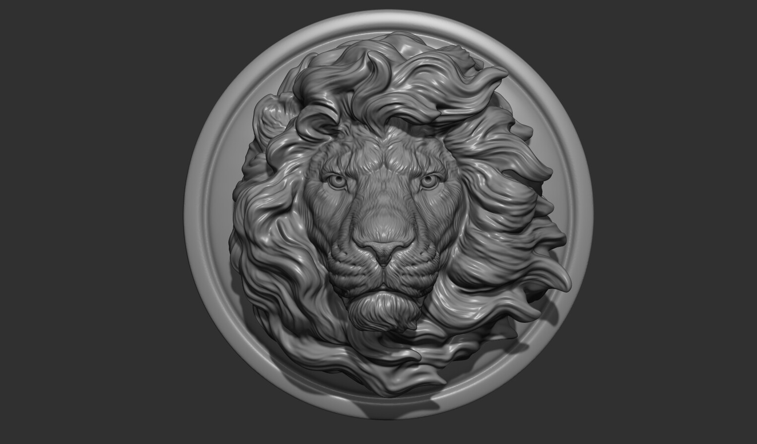 ArtStation - Lion head without a grin | Resources