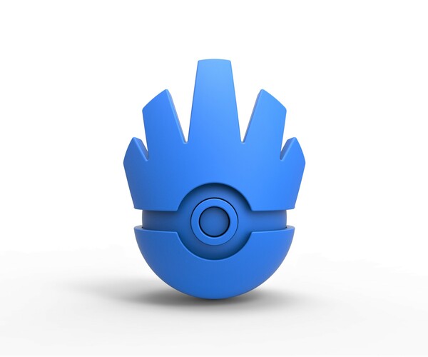ArtStation - 3D printable Hitmonchan orb | Resources