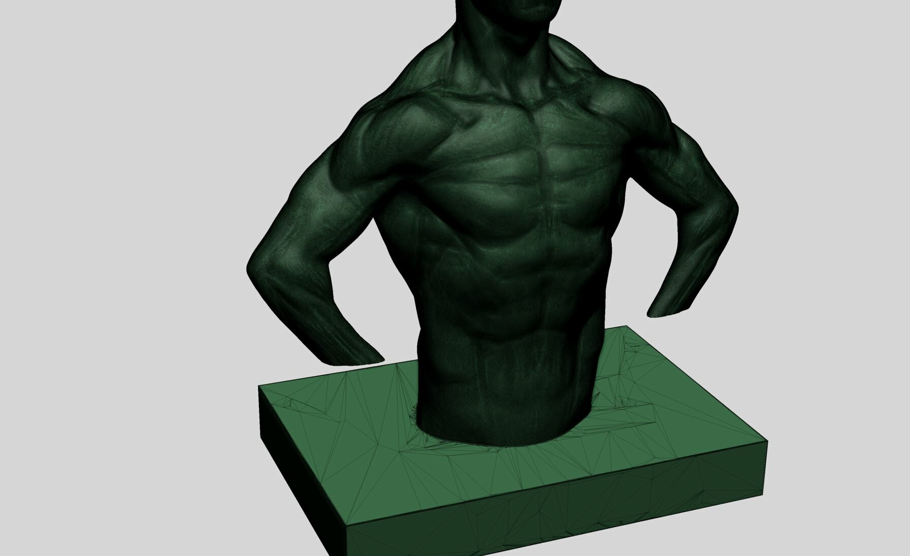 ArtStation - Male Torso 08 | Resources