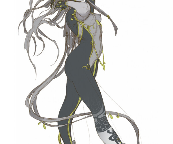 ArtStation - Dancer - Character Concept Art | Free Digital Drawing ...