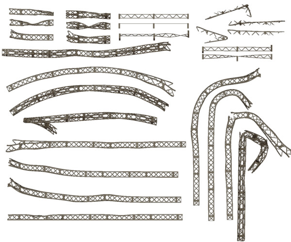 ArtStation - 28 piece broken structural parts kitbash part 1 | Resources