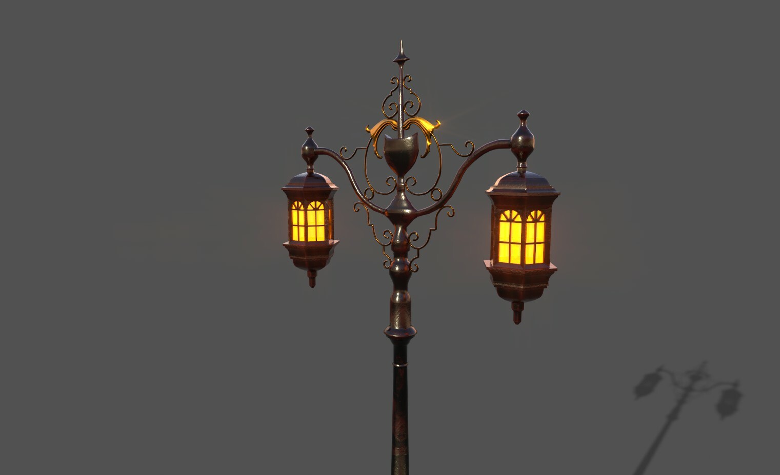 ArtStation - Street Lamp 01 | Game Assets
