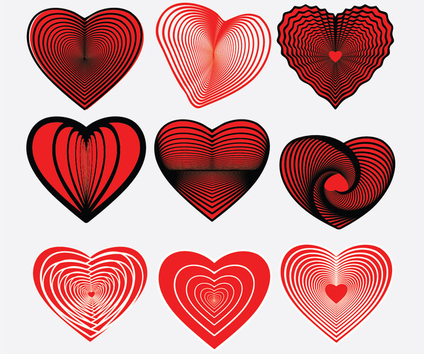 ArtStation - Pattern heart | Artworks