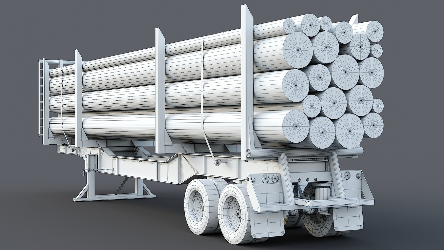 ArtStation - Timber Trailer | Resources