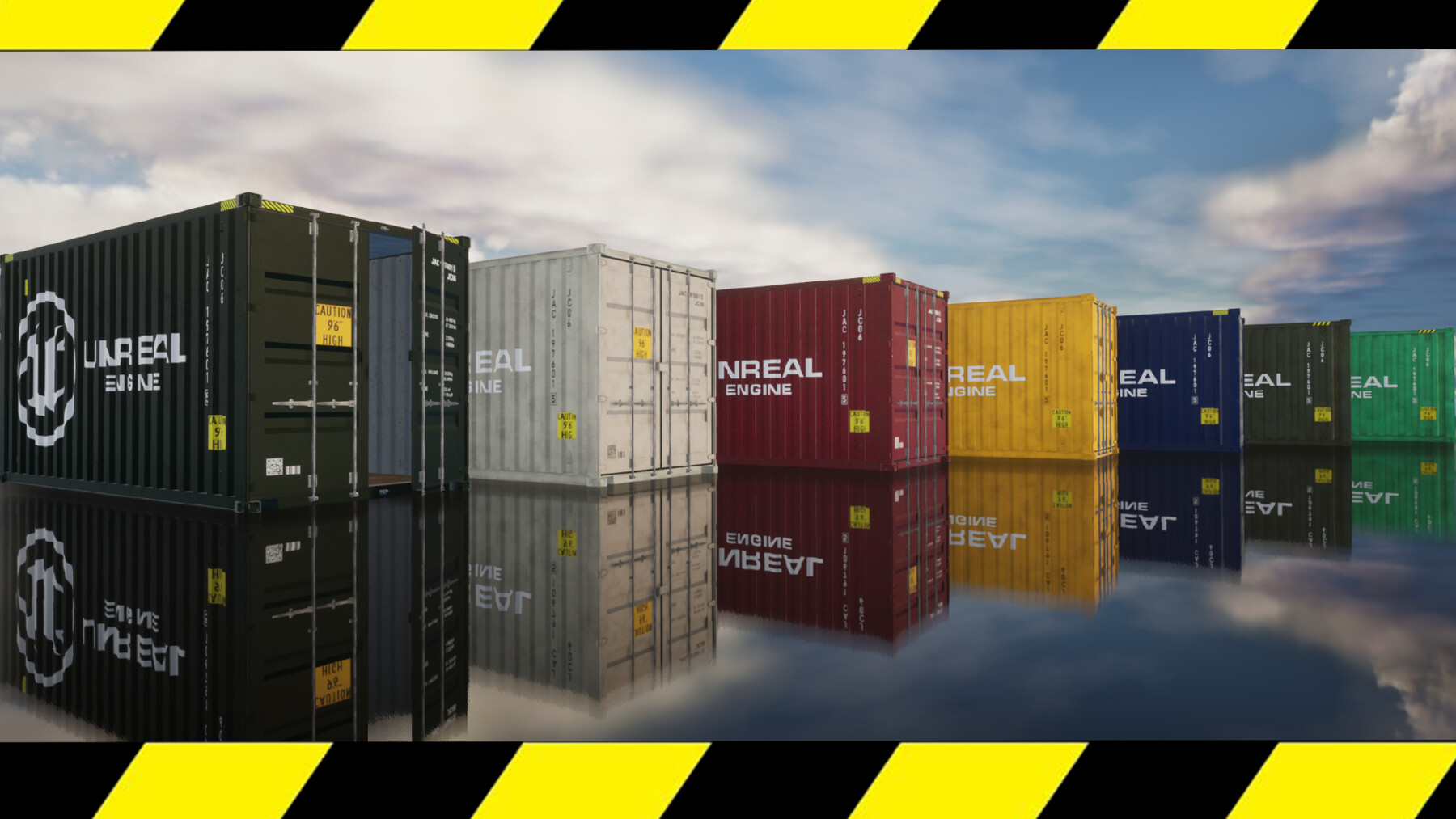 ArtStation - Cargo Container Pack (Unreal Engine) | Game Assets