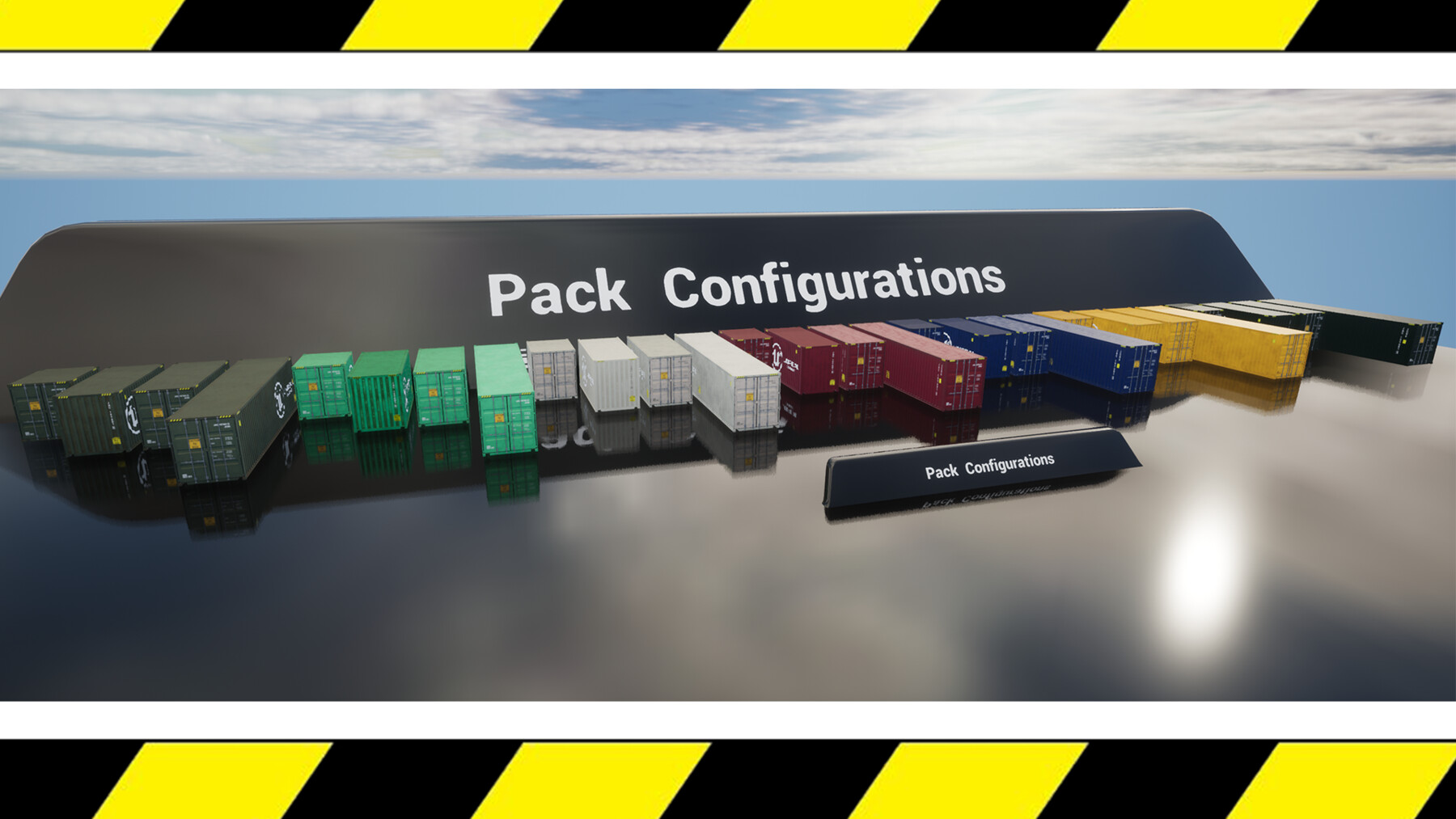 ArtStation - Cargo Container Pack (Unreal Engine) | Game Assets