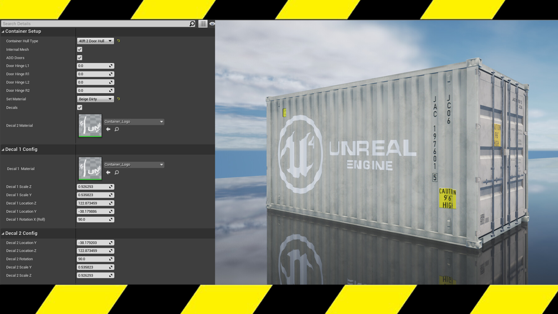 Artstation Cargo Container Pack Unreal Engine Game Assets